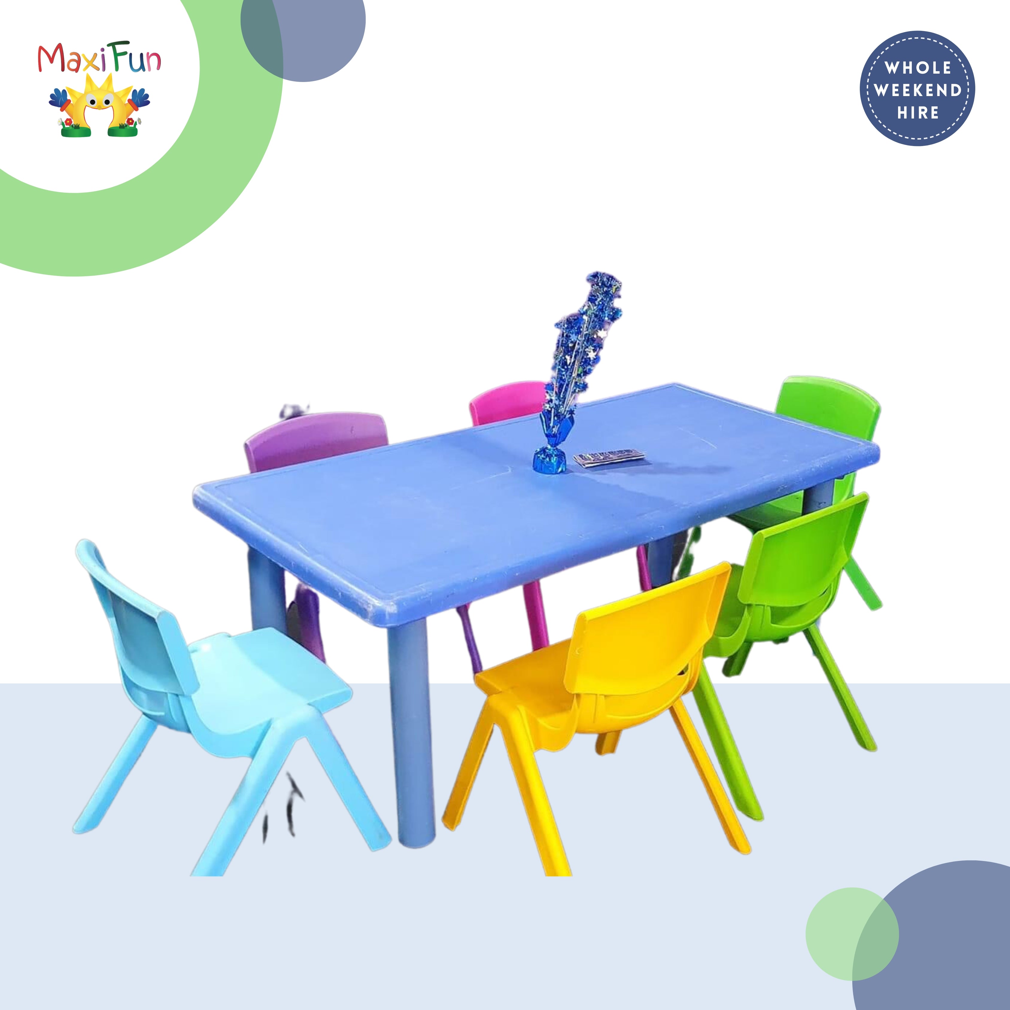 Kids Tables - Mixed Colours, Northside – MAXI FUN Toys